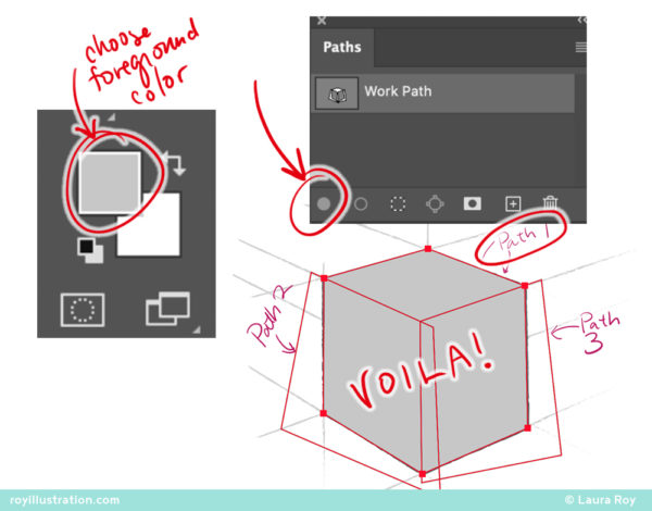 Quick & Simple Cube Rendering in Photoshop • Roy Illustration